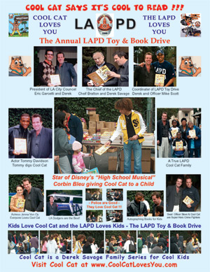 LAPD Toy and Book Drive